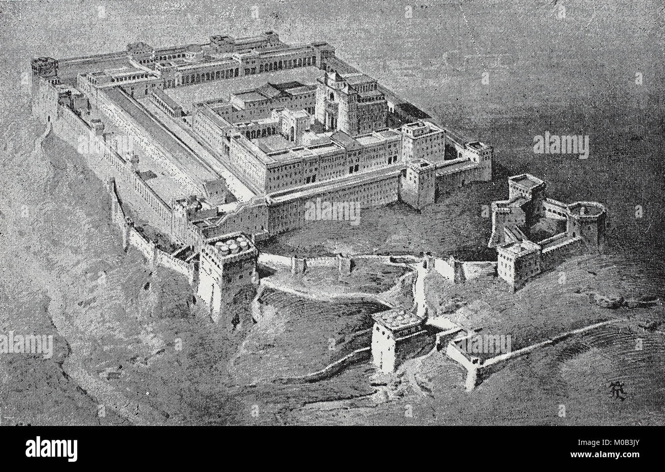 The temple in Jerusalem from the time of Solomon, around 968 - 961 BC ...