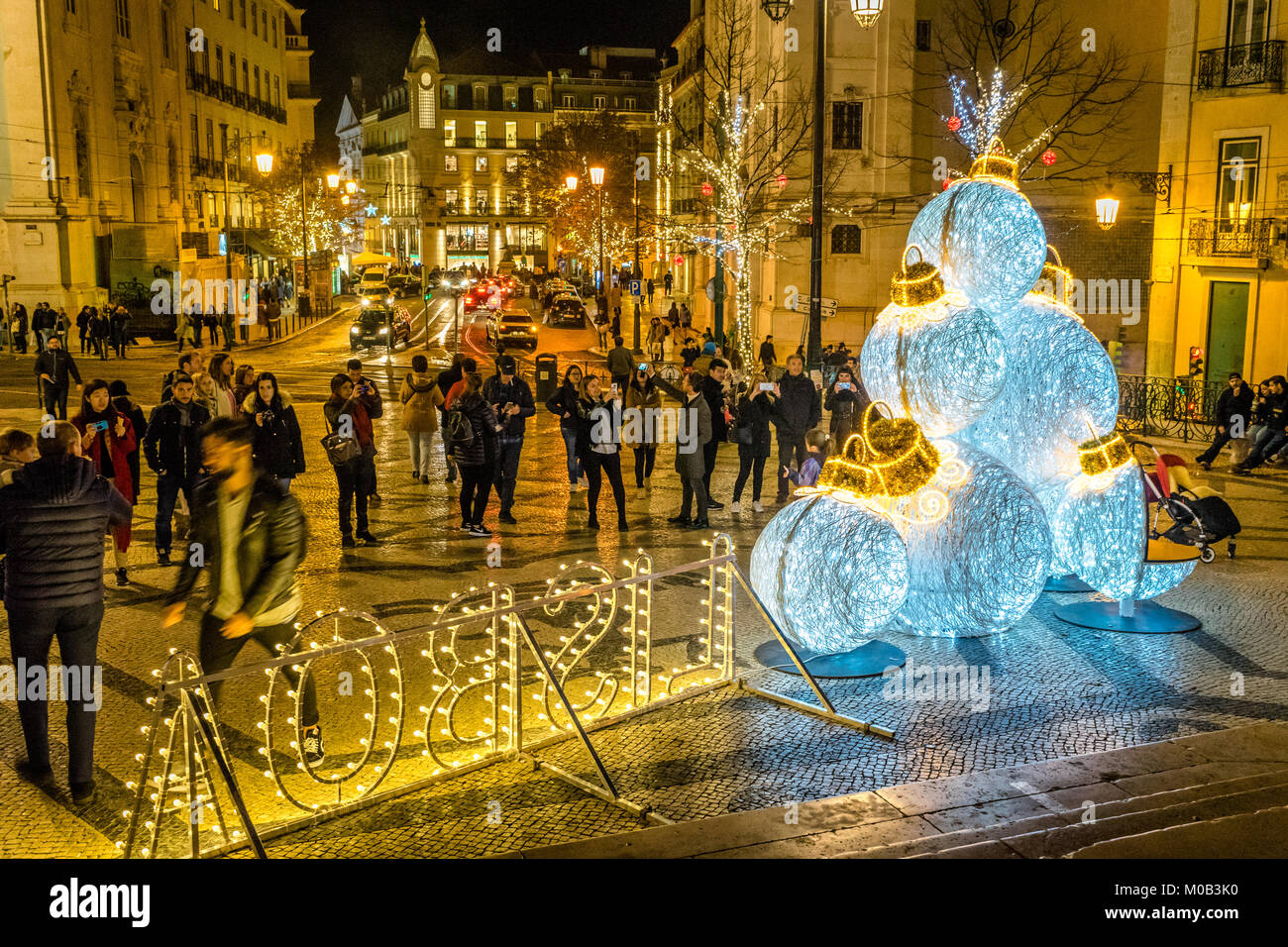Largo do Chiado, Lisboa, Portugal Stock Photo - Alamy