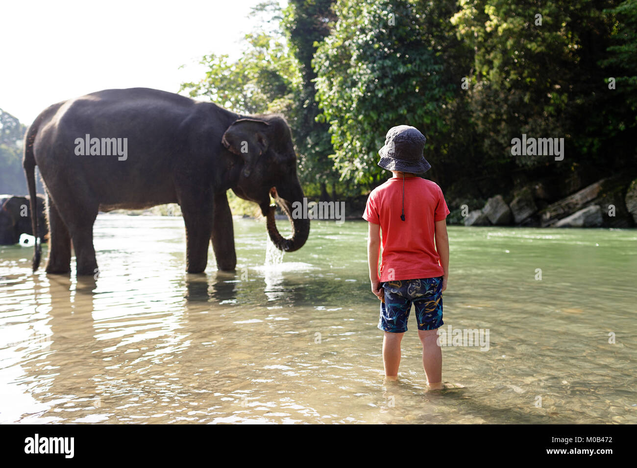 Indonesia boy water hi-res stock photography and images - Alamy