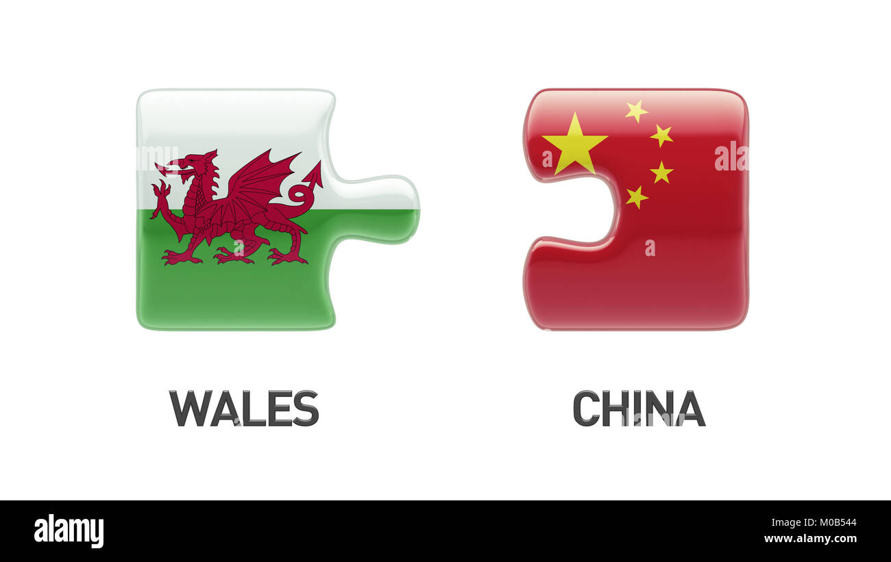 Wales China High Resolution Puzzle Concept Stock Photo - Alamy
