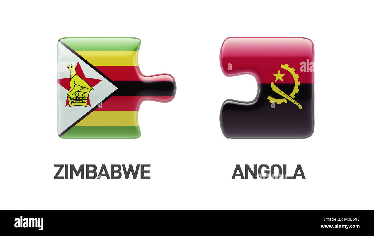Angola zimbabwe flag hi-res stock photography and images - Alamy