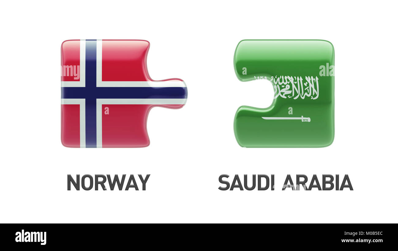 Saudi arabia norway flag hi-res stock photography and images - Alamy