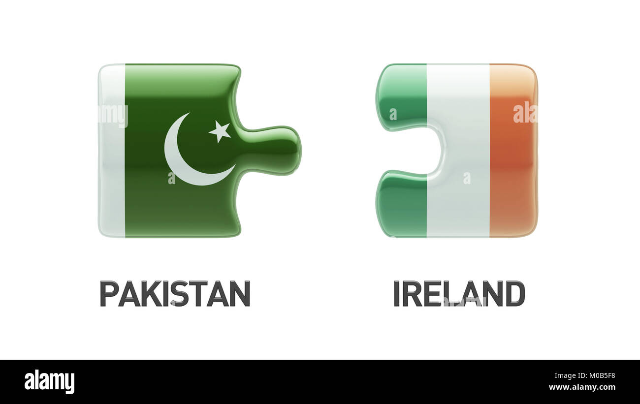Ireland pakistan flag hi-res stock photography and images - Alamy