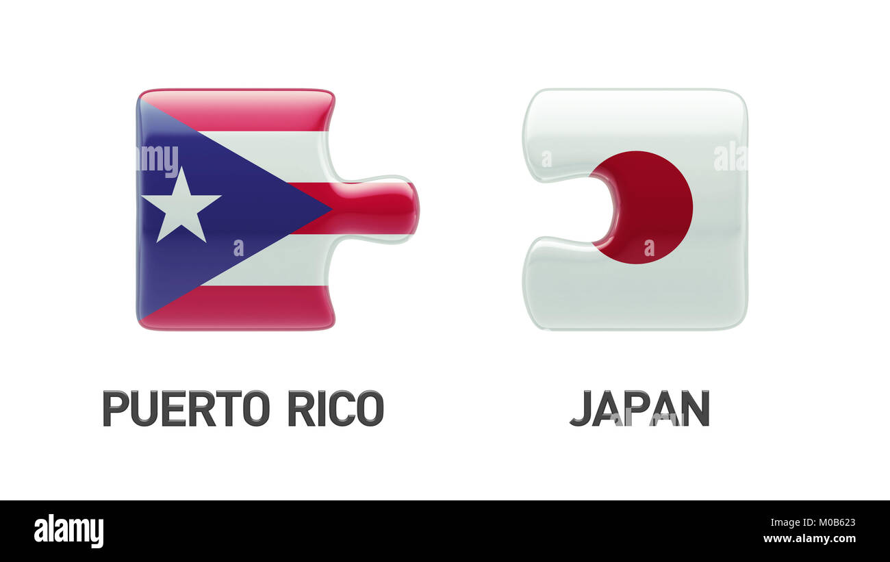 Japan Puerto Rico Cut Out Stock Images & Pictures - Alamy