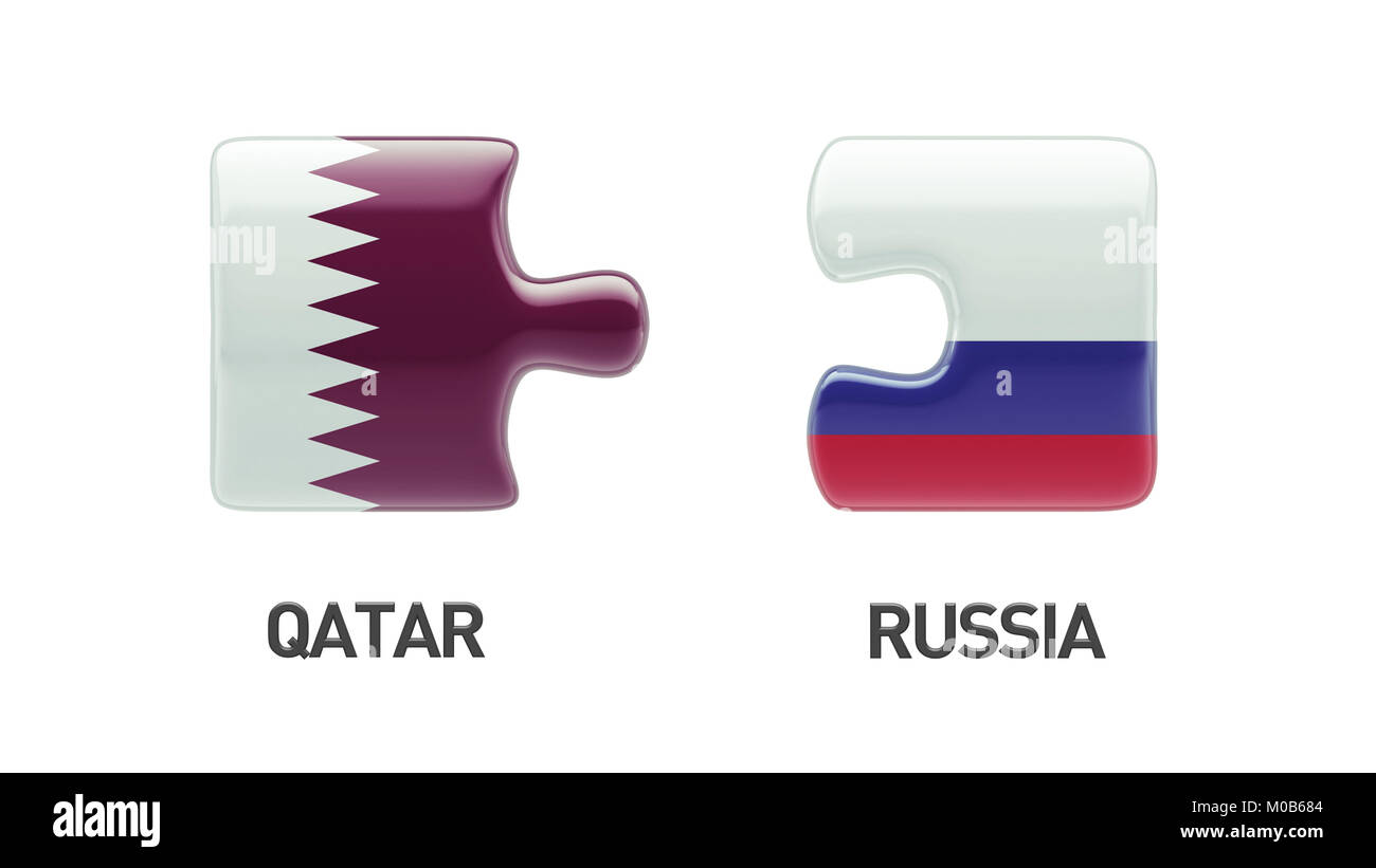 Russia and qatar Cut Out Stock Images & Pictures - Alamy