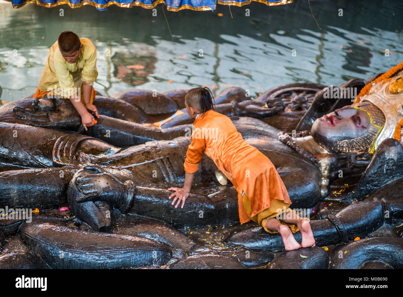 Budhanilkantha hi-res stock photography and images - Alamy