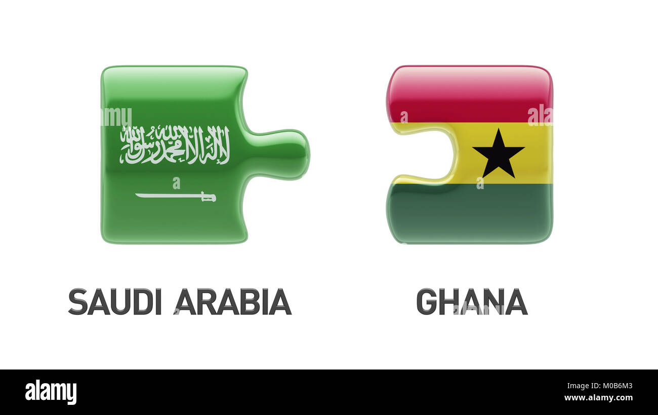 Saudi arabia ghana flag hi-res stock photography and images - Alamy