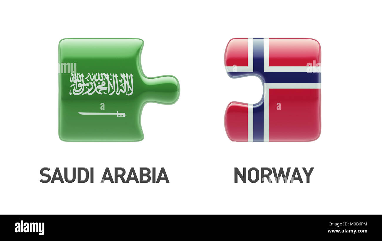 Saudi arabia norway flag hi-res stock photography and images - Alamy