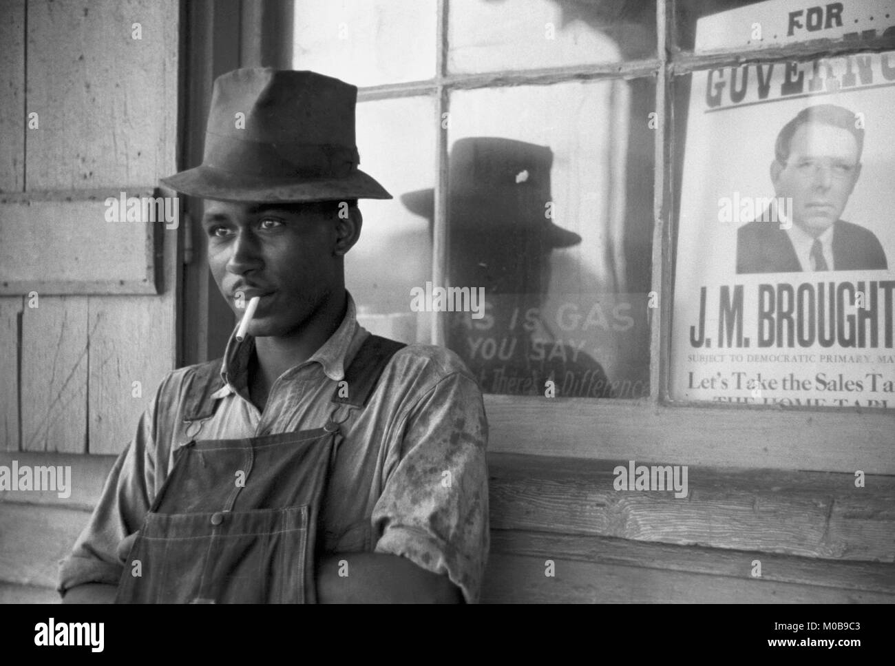 Young Negro farm laborer, Stem, North Carolina Stock Photo - Alamy