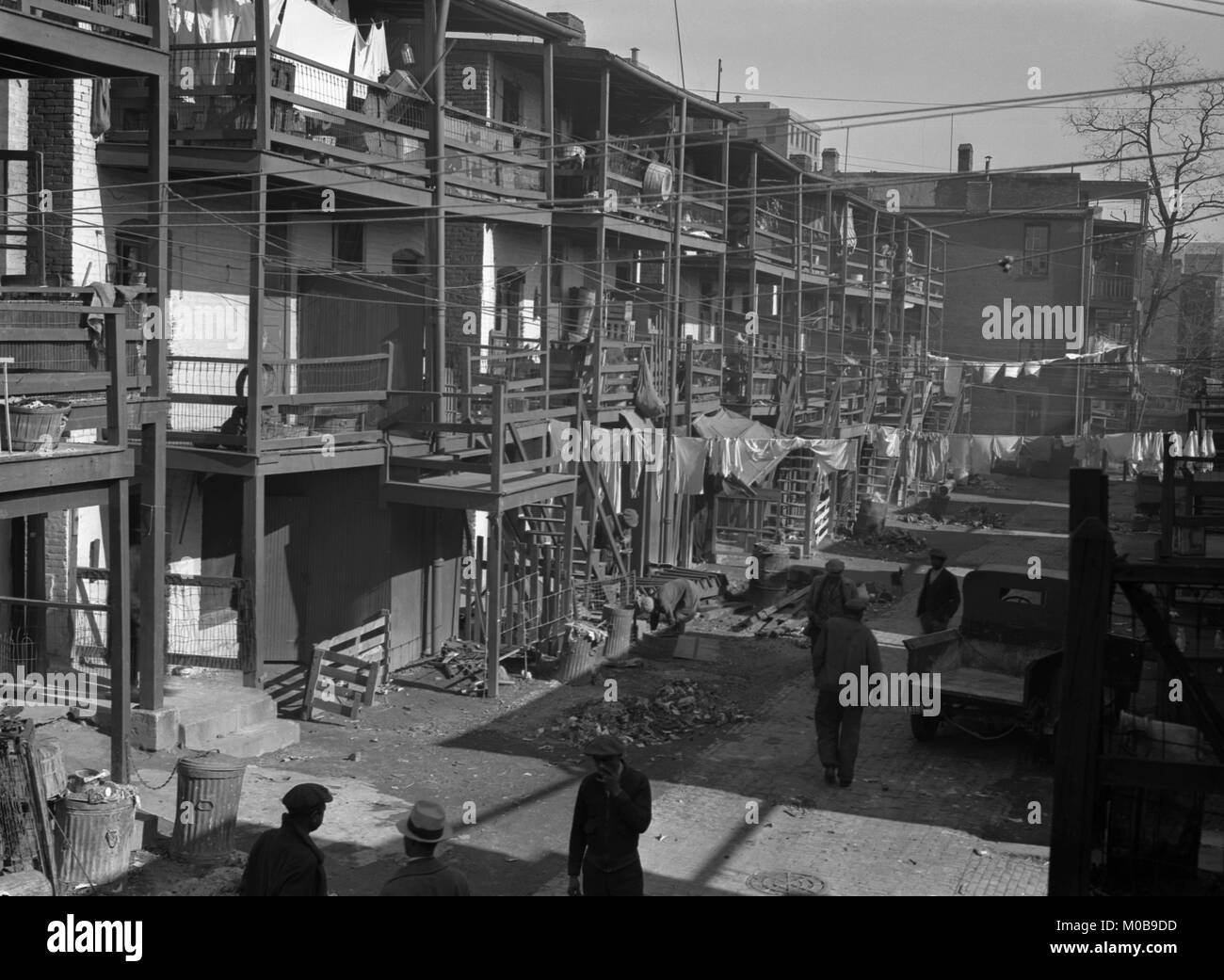 Slums Black and White Stock Photos & Images - Alamy