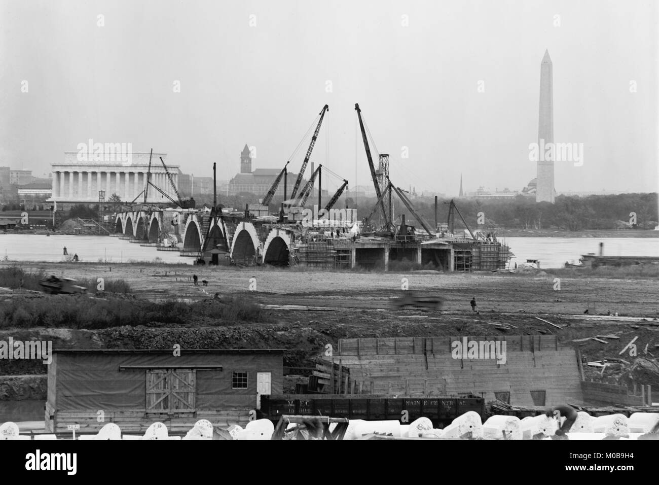 A Bridge to Lincoln Stock Photo - Alamy