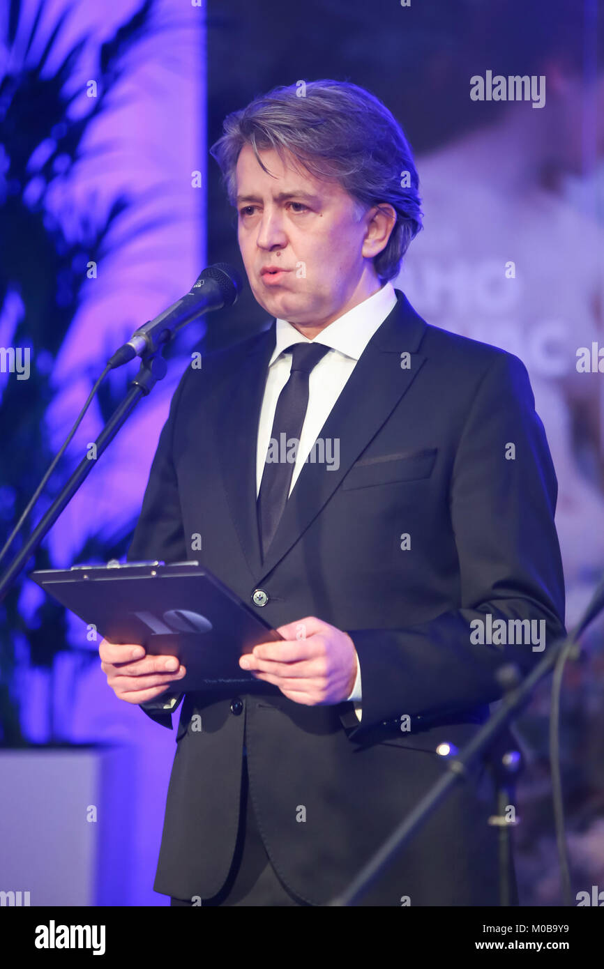 ZAGREB, CROATIA - 18th January, 2018 : Director of Klovicevi Dvori ...