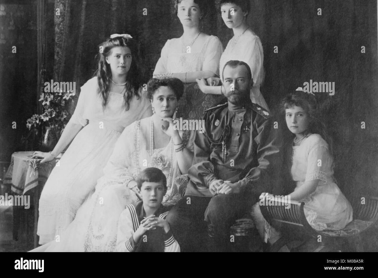 Nicholas E Alexandra Romanov Emperor Nicholas II And Empress Alexandra