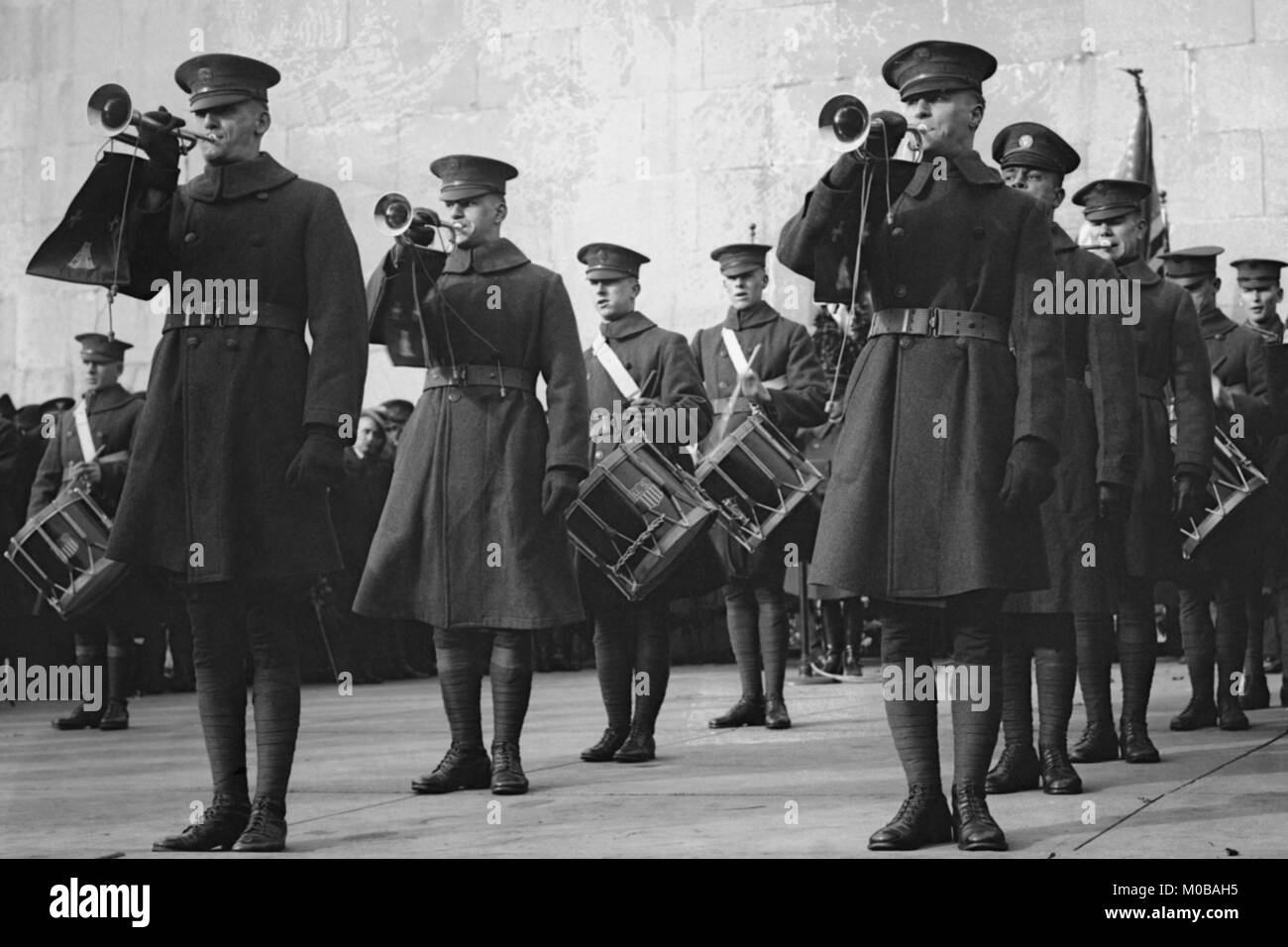 Bugle Black and White Stock Photos & Images - Alamy