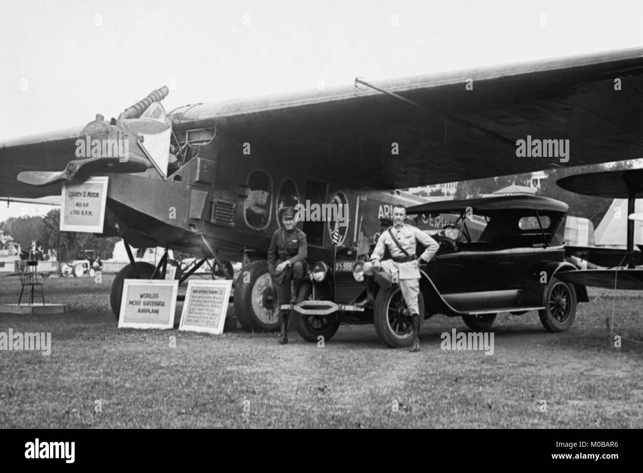 Newest Army Air Service Monoplane with Liberty Engine Stock Photo - Alamy