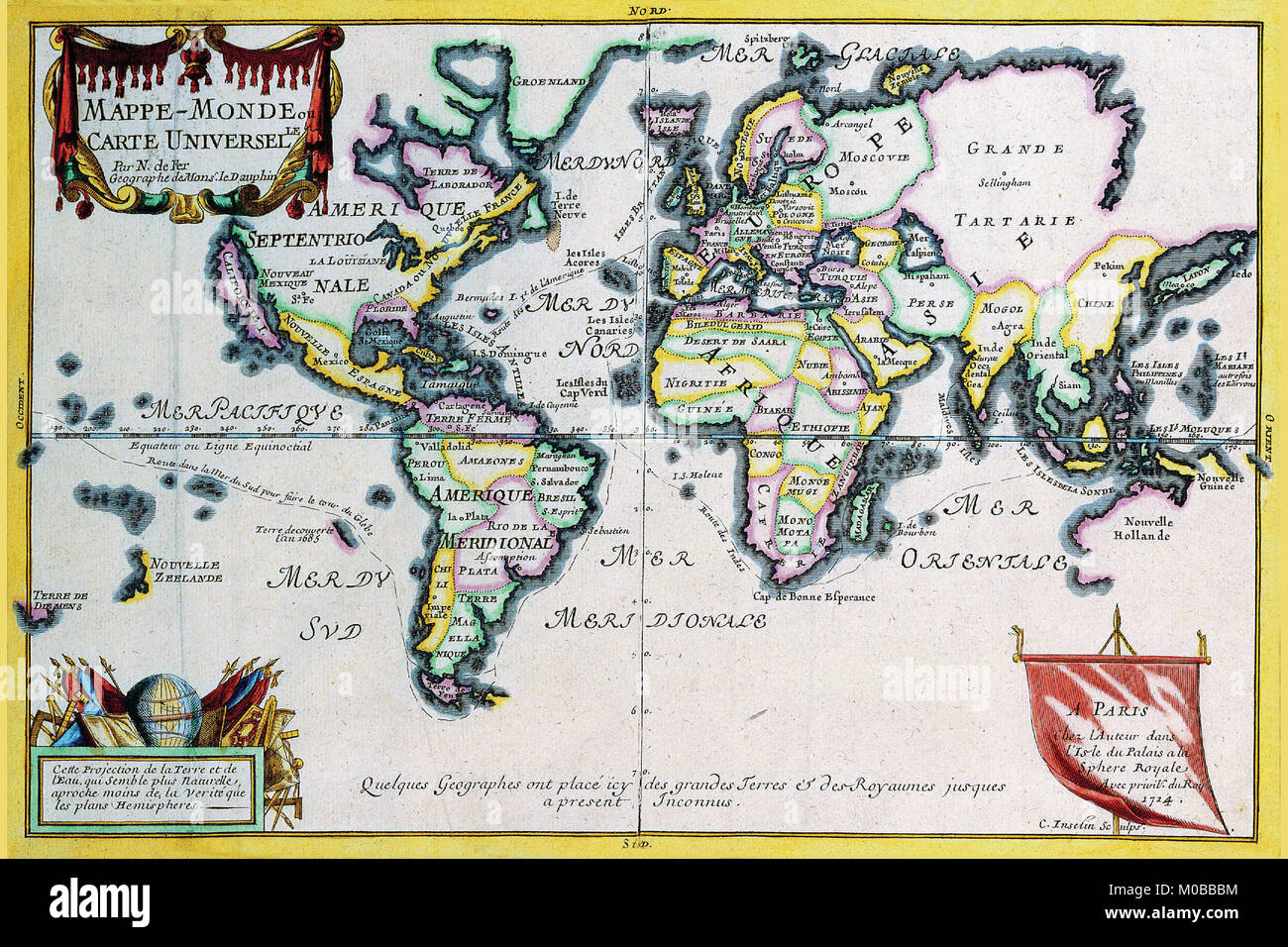 Monde carte hi-res stock photography and images - Alamy