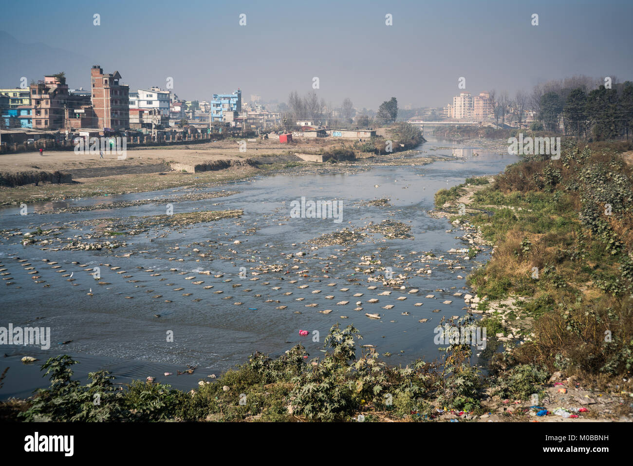 Manohara River, Kathmandu, Nepal, Asia Stock Photo - Alamy