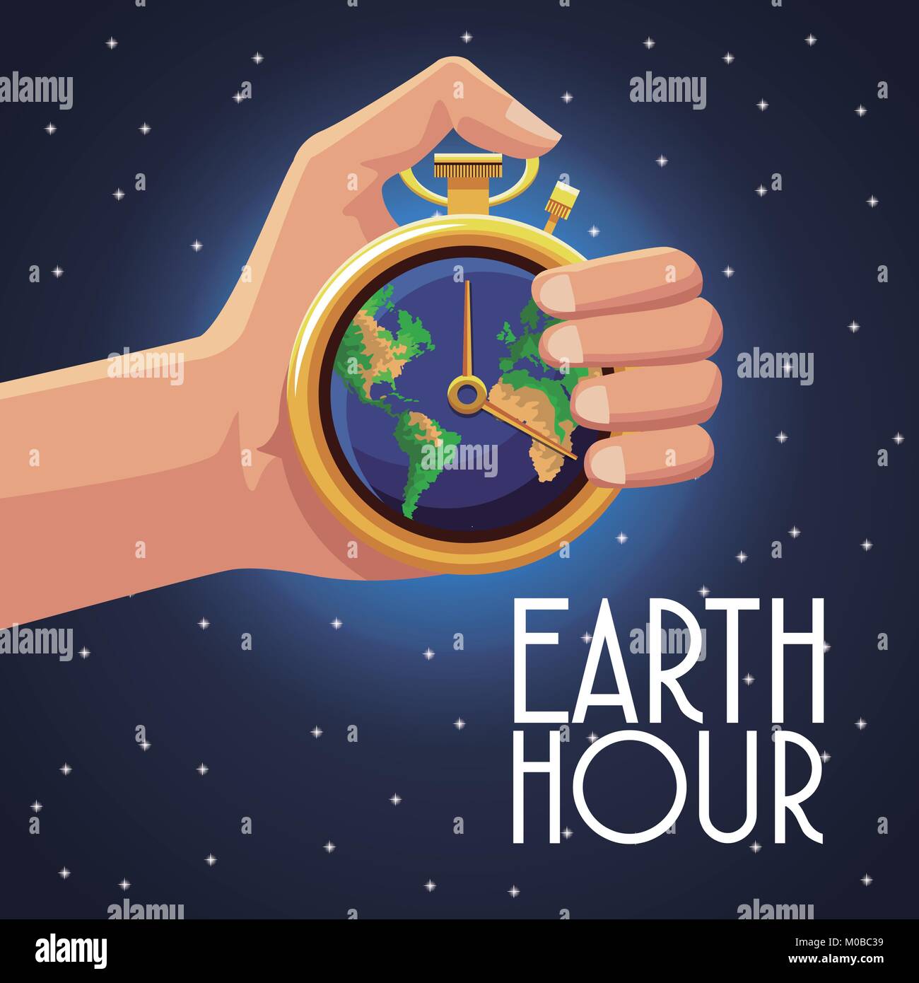 Earth hour poster hi-res stock photography and images - Alamy