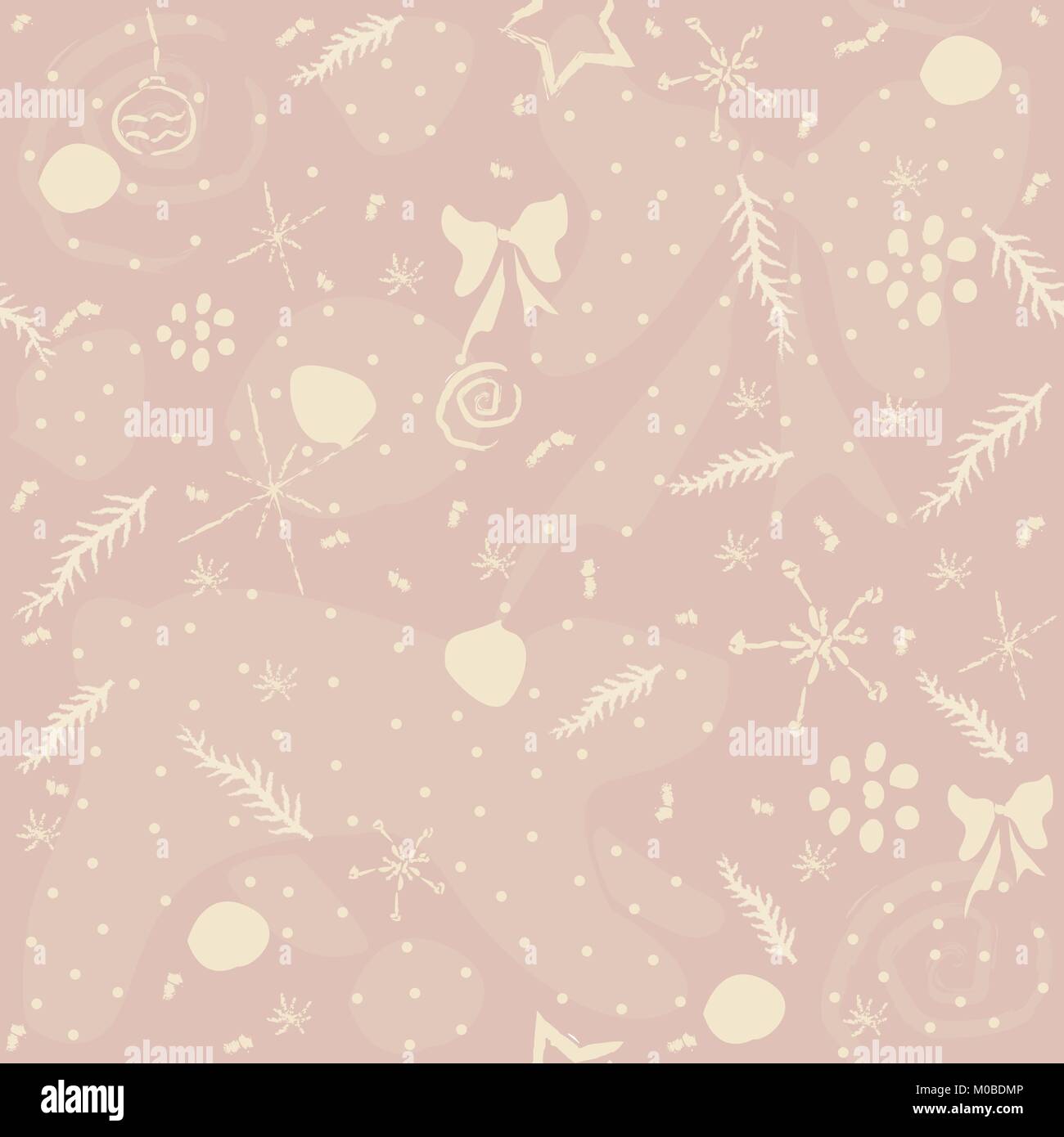 Beautiful seamless repeating winter pattern. Vector Illustration Stock ...