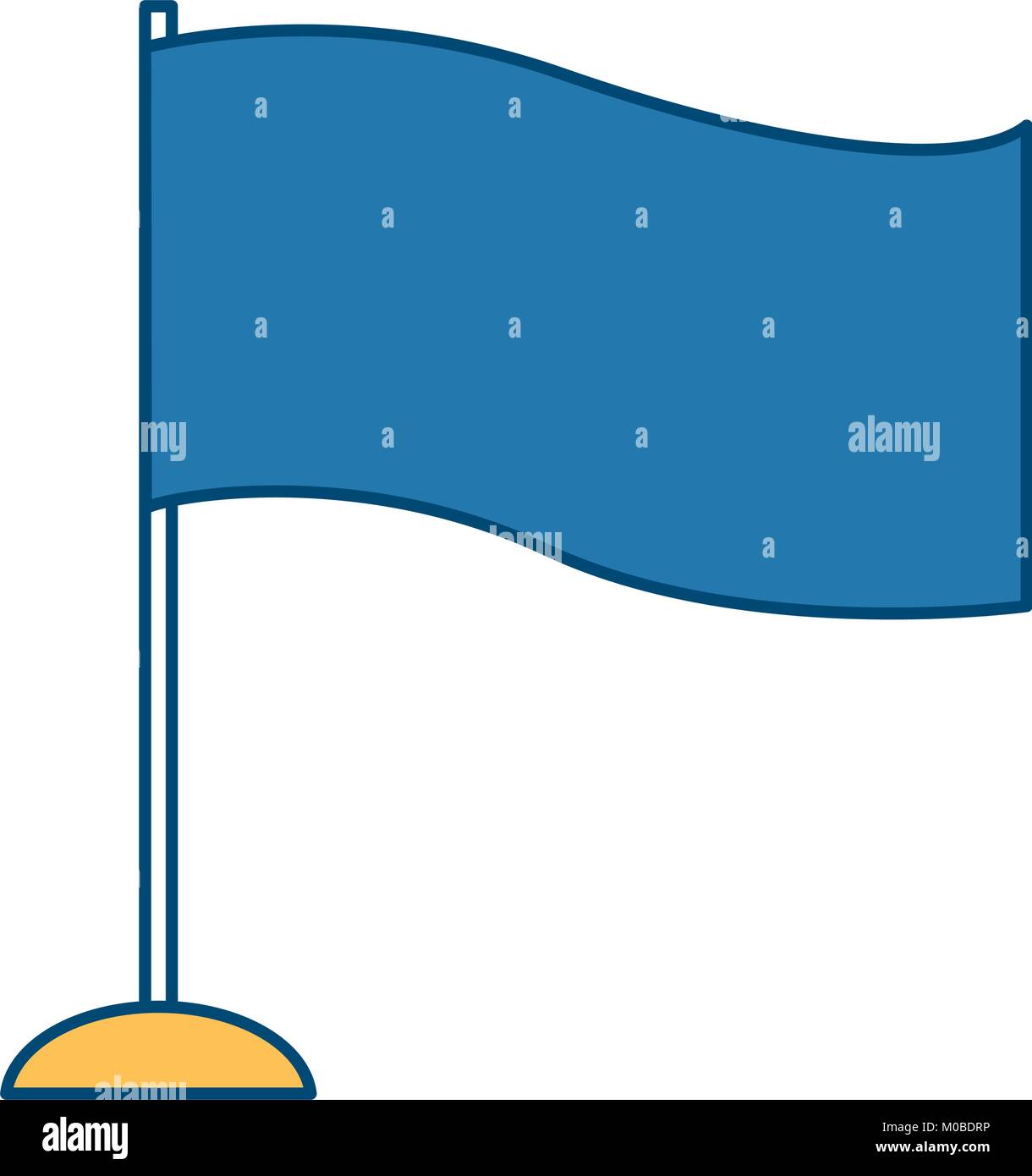 Flag isolated symbol Stock Vector Image & Art - Alamy