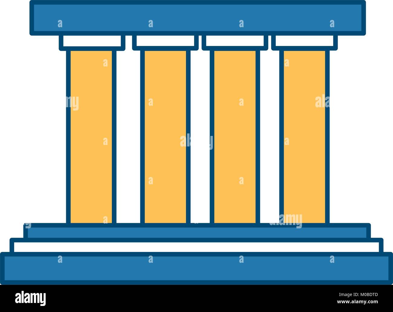 Greek building columns Stock Vector Image & Art - Alamy