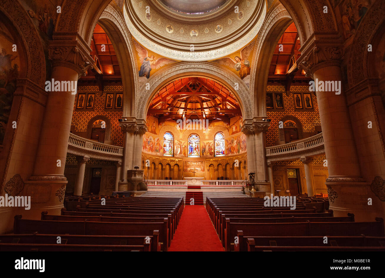 Memorial Church Interior at Stanford University Stock Photo - Alamy