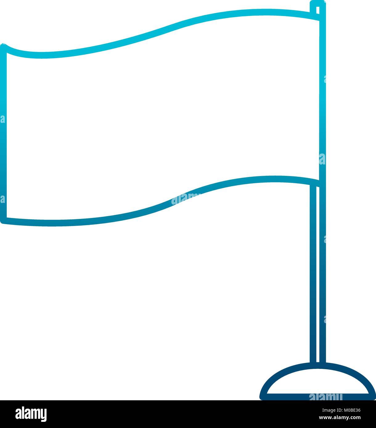 Flag isolated symbol Stock Vector Image & Art - Alamy