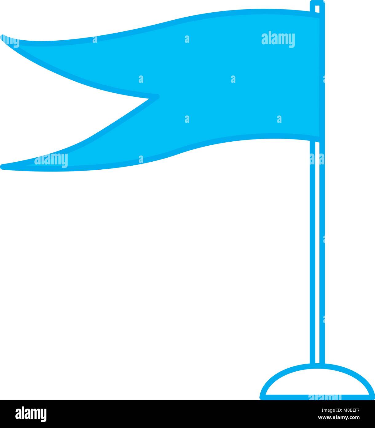 Flag isolated symbol Stock Vector Image & Art - Alamy