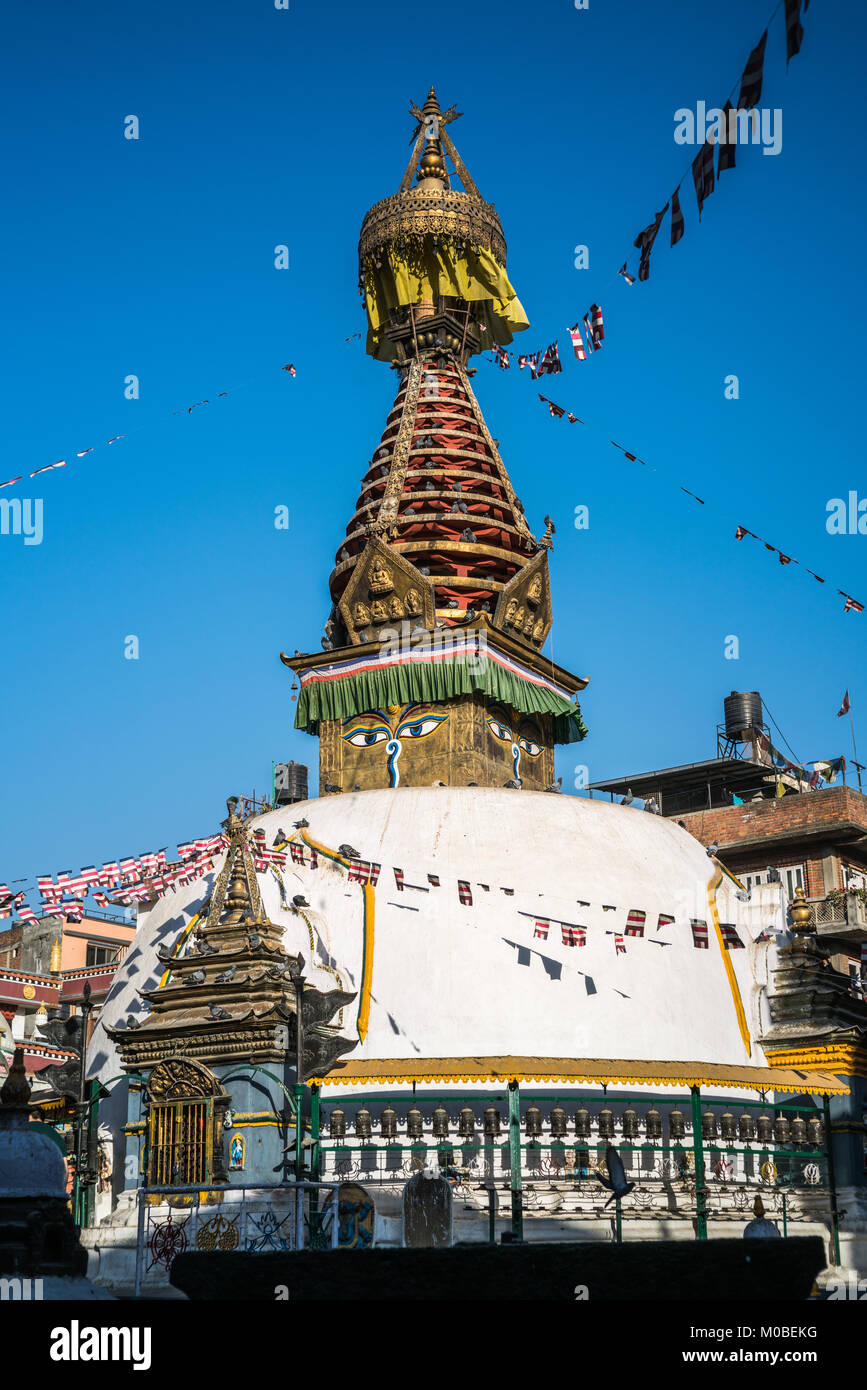 Swyambhu temple hi-res stock photography and images - Alamy
