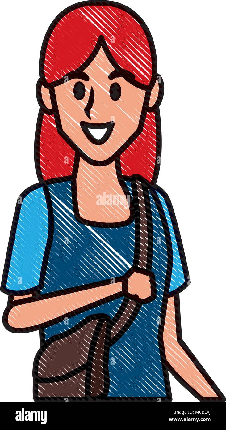 Young woman student cartoon Stock Vector Image & Art - Alamy
