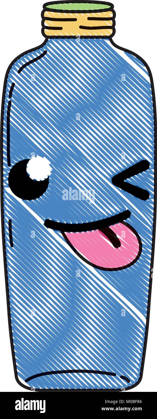 grated funny mason glass kawaii cartoon Stock Vector Image & Art - Alamy