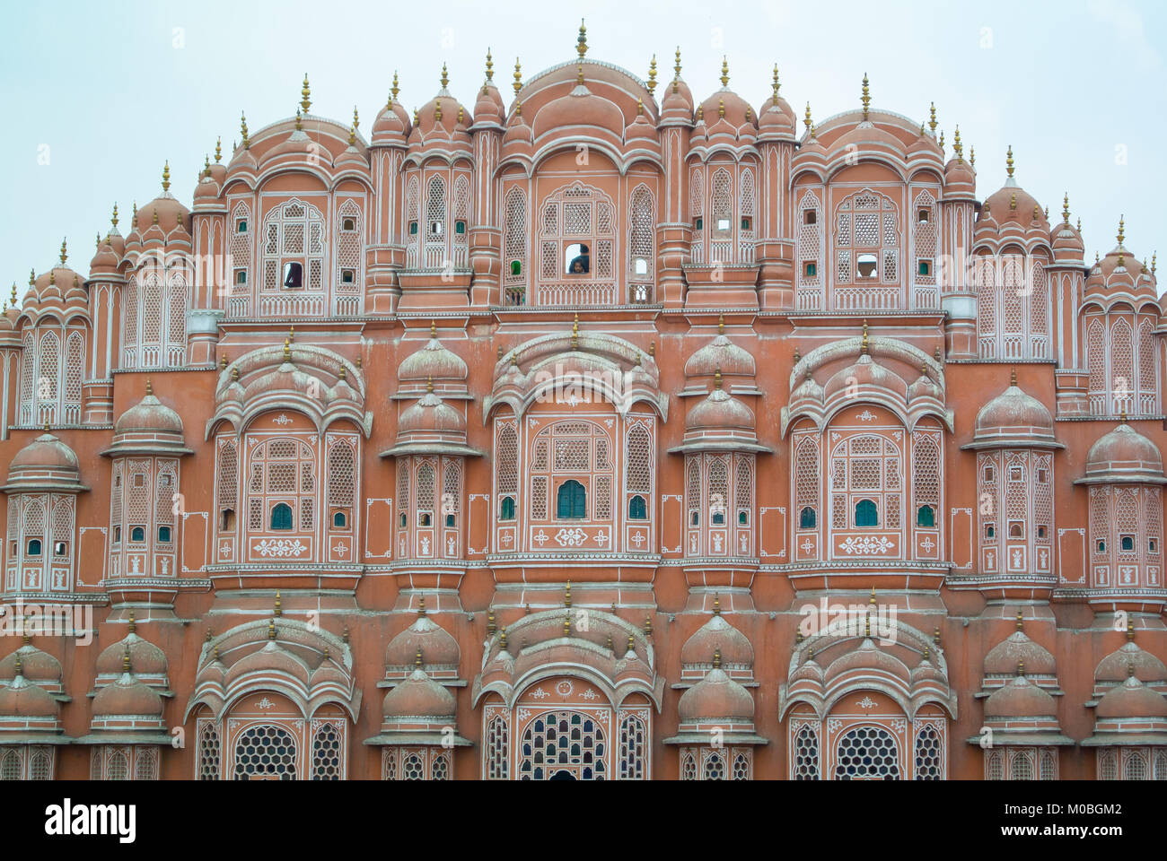 Jaipur, Rajasthan, India, 25th of January, 2017: Hawa Mahal, Palace of ...