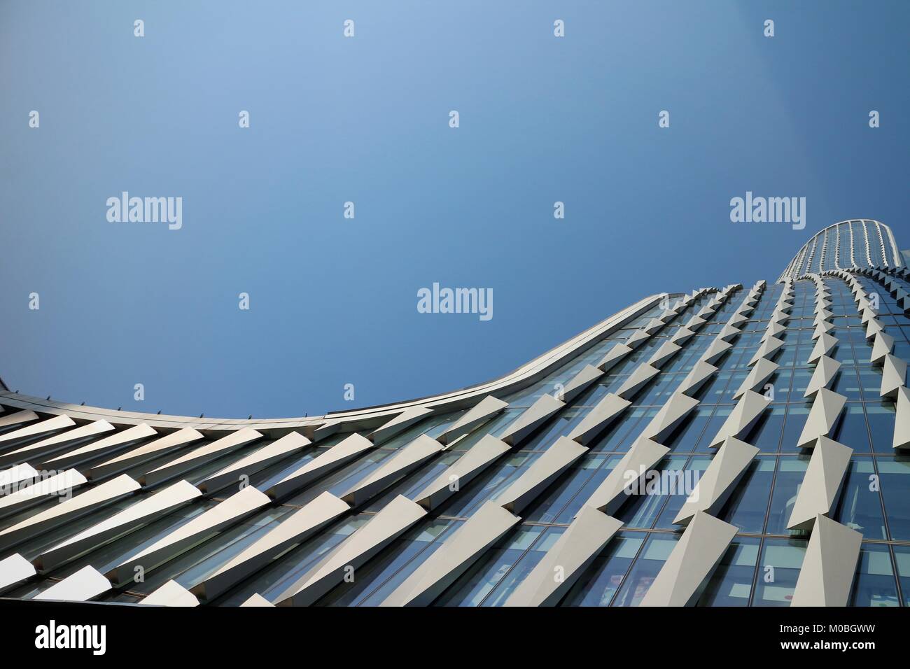 Raffles city tower hi-res stock photography and images - Alamy