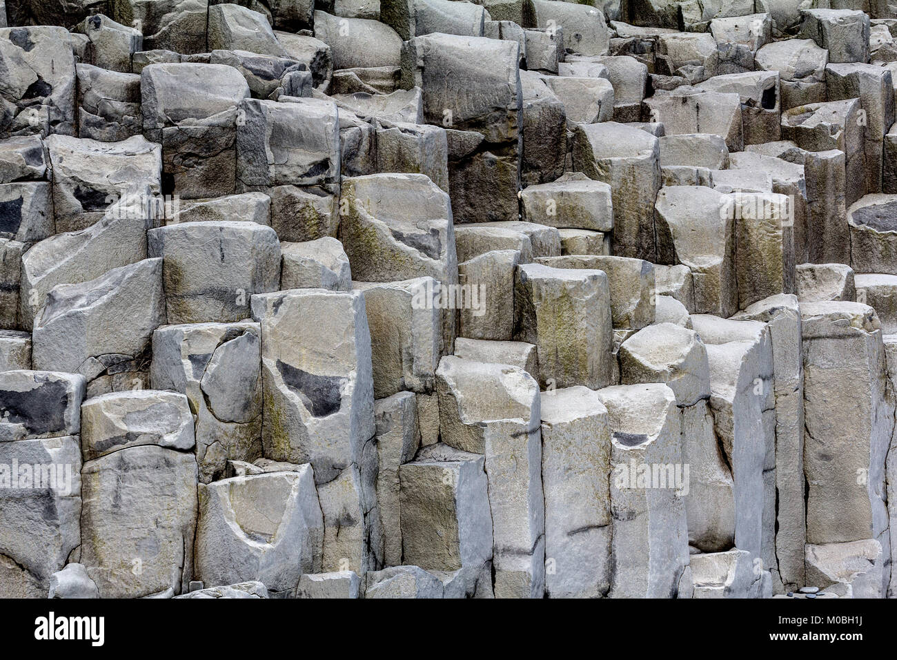 Basalt columns near Vik, Iceland Stock Photo - Alamy