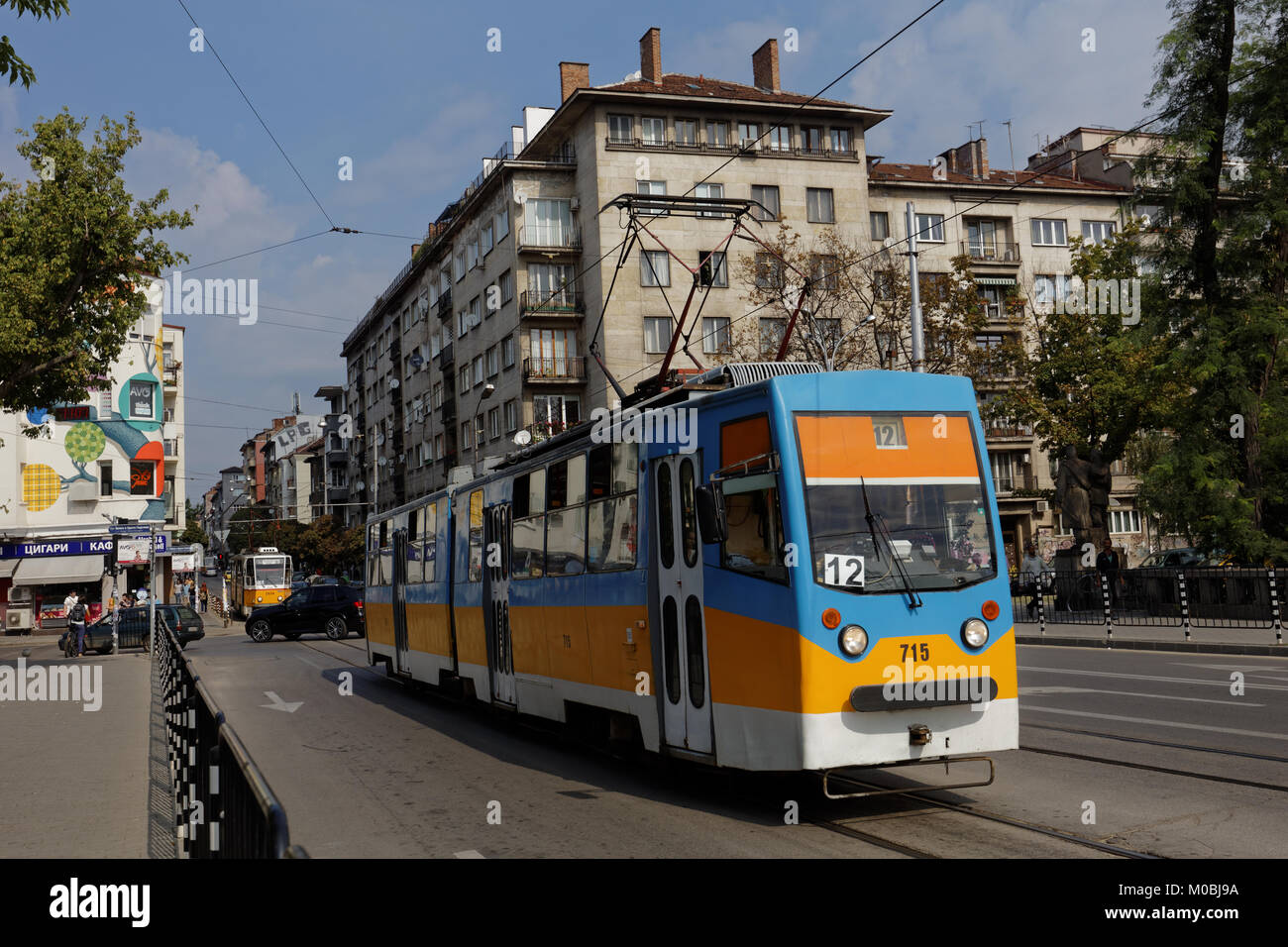 Trams sofia hi-res stock photography and images - Alamy