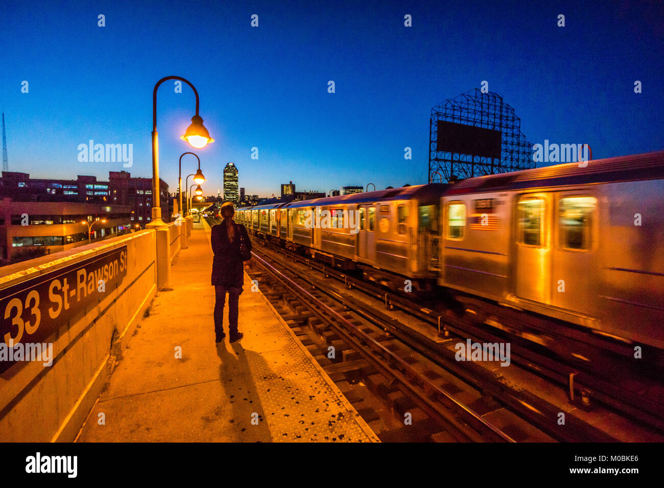 33rd Street – Rawson Street Subway Station Sunnyside Queens New York ...