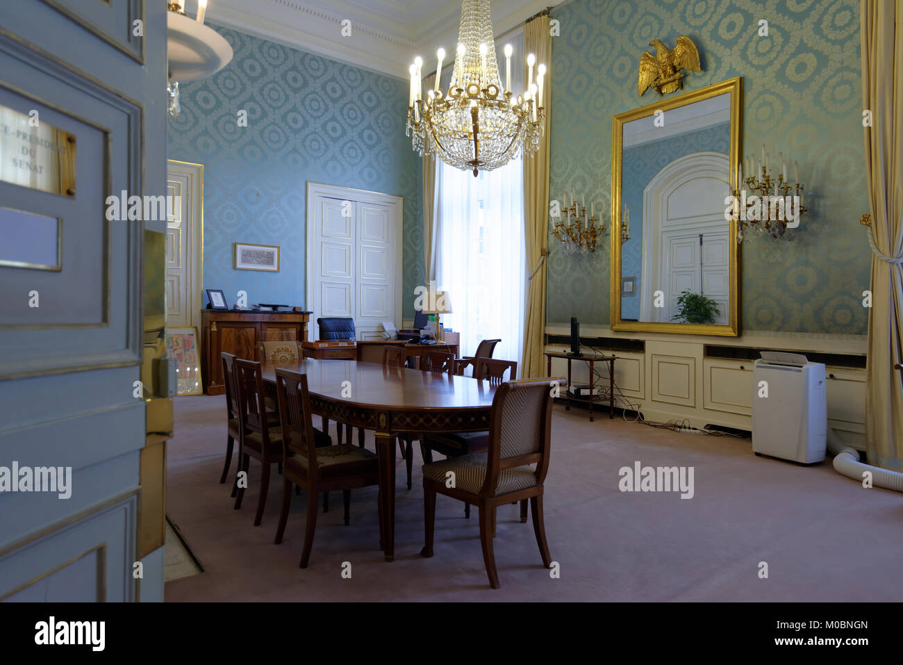Office french doors hi-res stock photography and images - Alamy