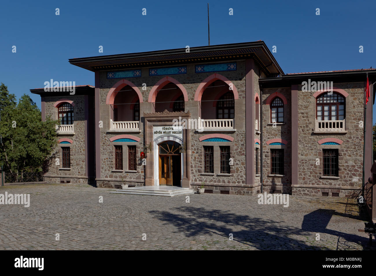 Ankara, Turkey - June 25, 2012: Building of the first Turkish Grand ...