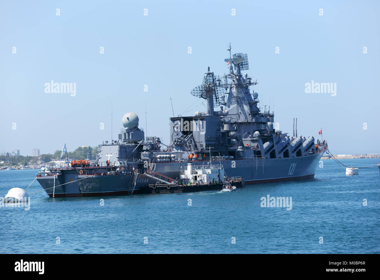 Russian missile cruiser moskva hi-res stock photography and images - Alamy