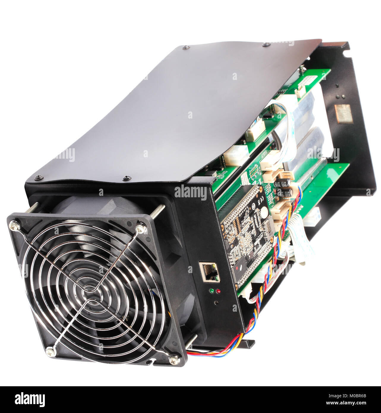 electronic device isolated on white background Stock Photo - Alamy