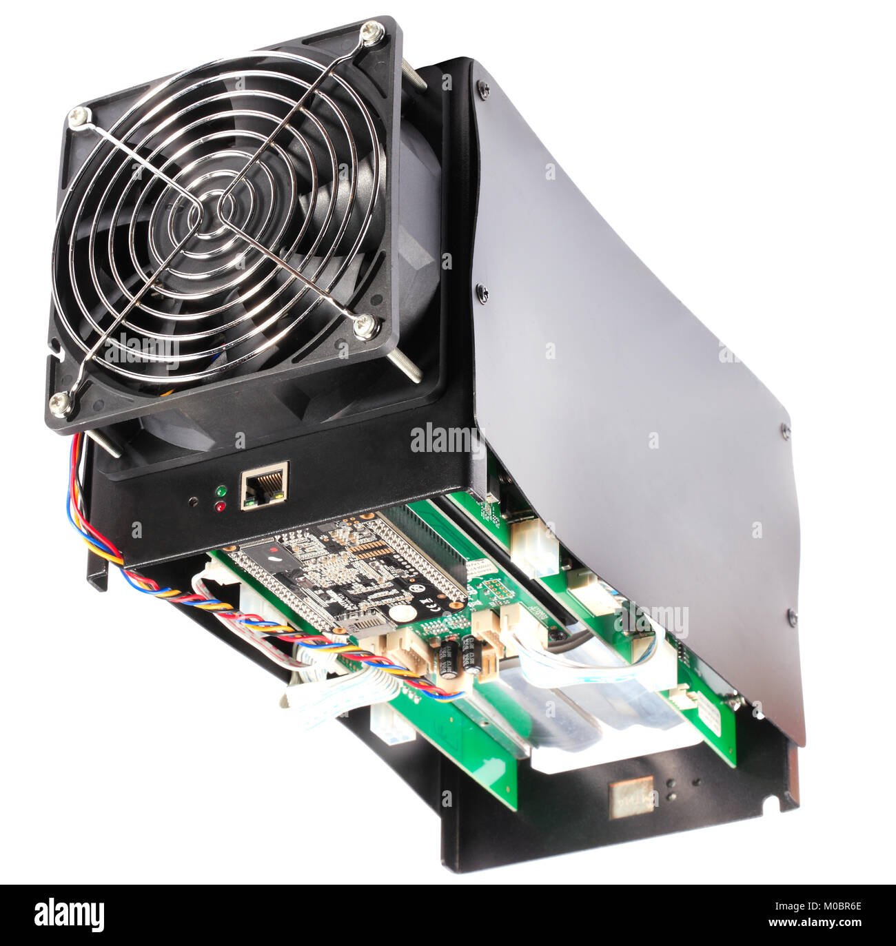 electronic device isolated on white background Stock Photo - Alamy