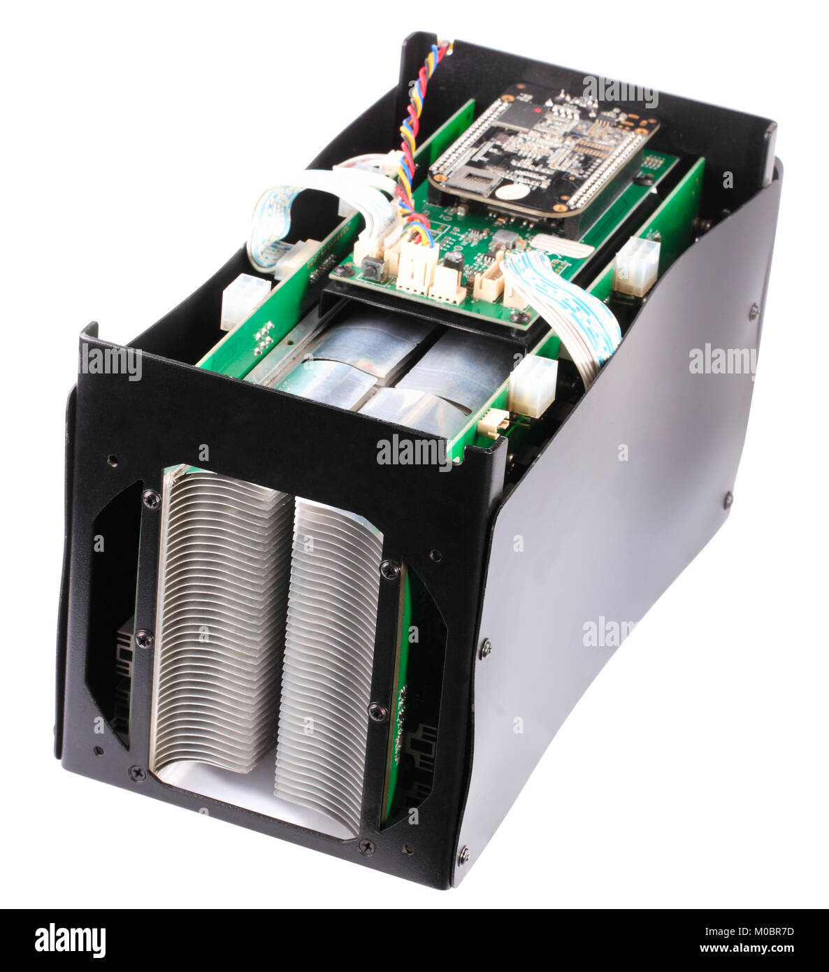 electronic device isolated on white background Stock Photo - Alamy