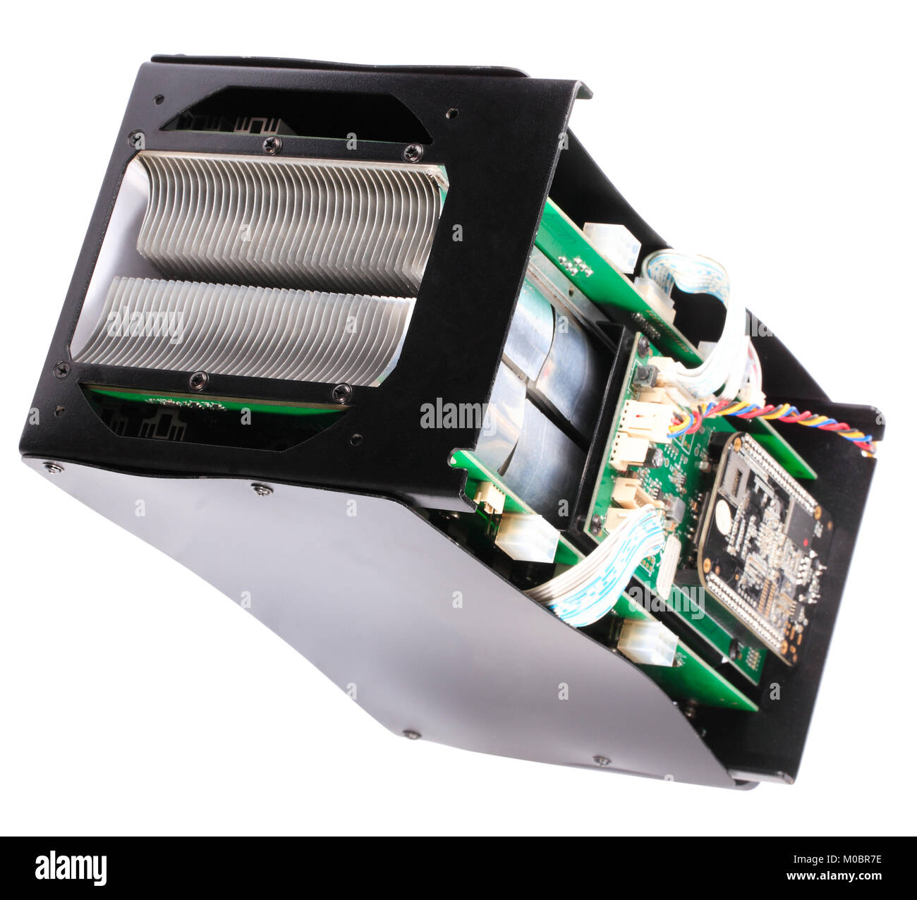 electronic device isolated on white background Stock Photo - Alamy