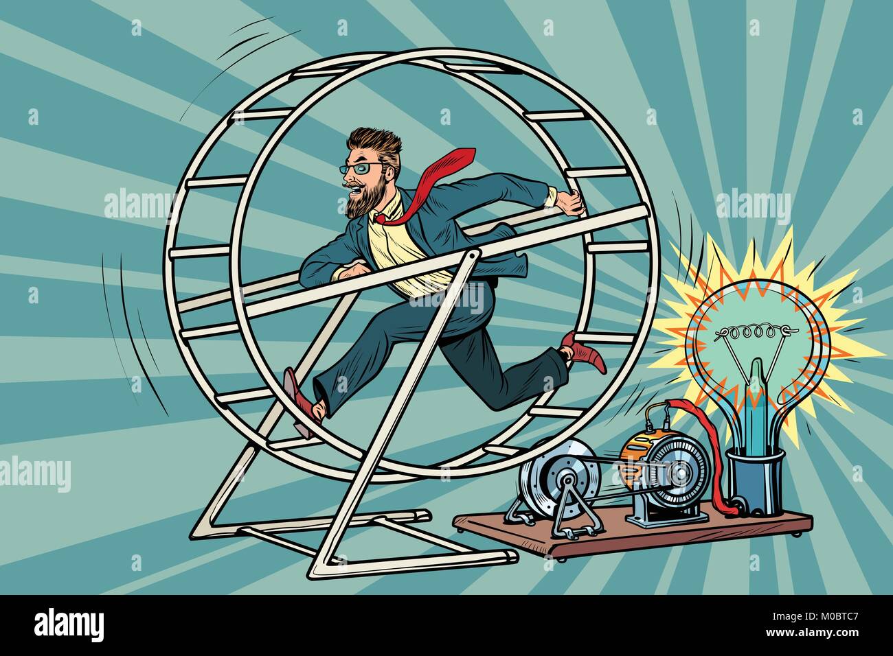 Wheel energy power electricity Stock Vector Images - Alamy