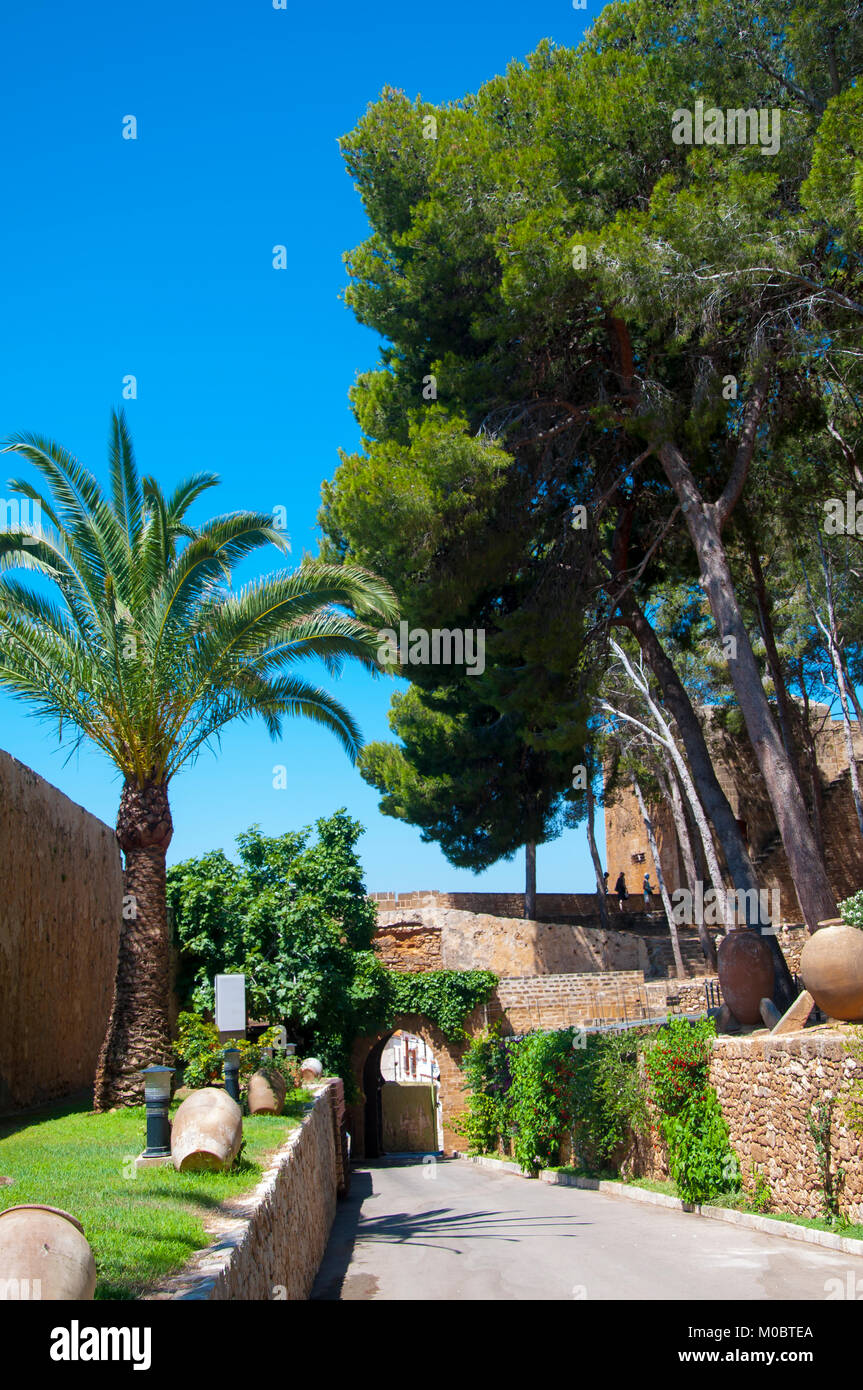 Denia Castle, Denia, Alicante, Spain Stock Photo - Alamy