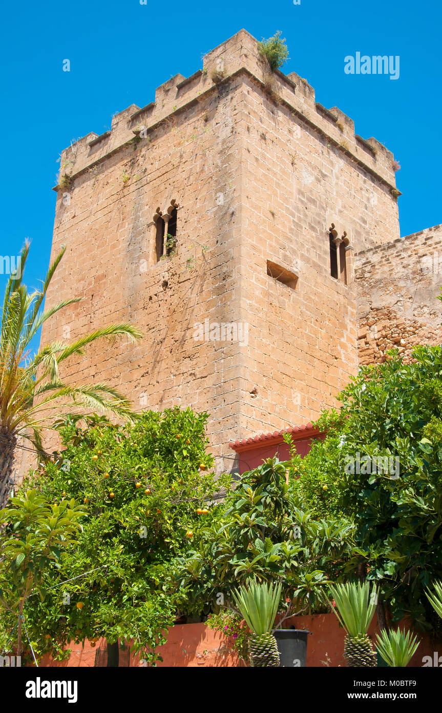 Denia Castle, Denia, Alicante, Spain Stock Photo - Alamy