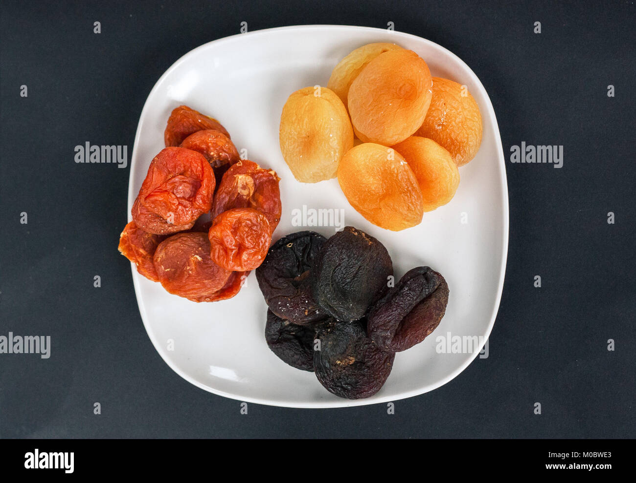 The dates lie on the crumpled craft paper Stock Photo - Alamy