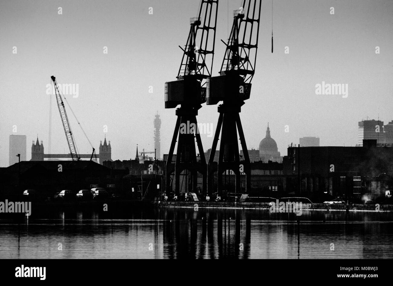 View area from tower Black and White Stock Photos & Images - Alamy