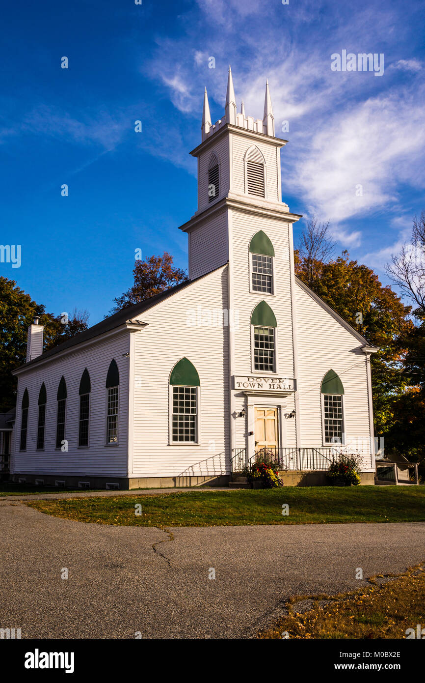 Town Hall Dover, Vermont, USA Stock Photo - Alamy