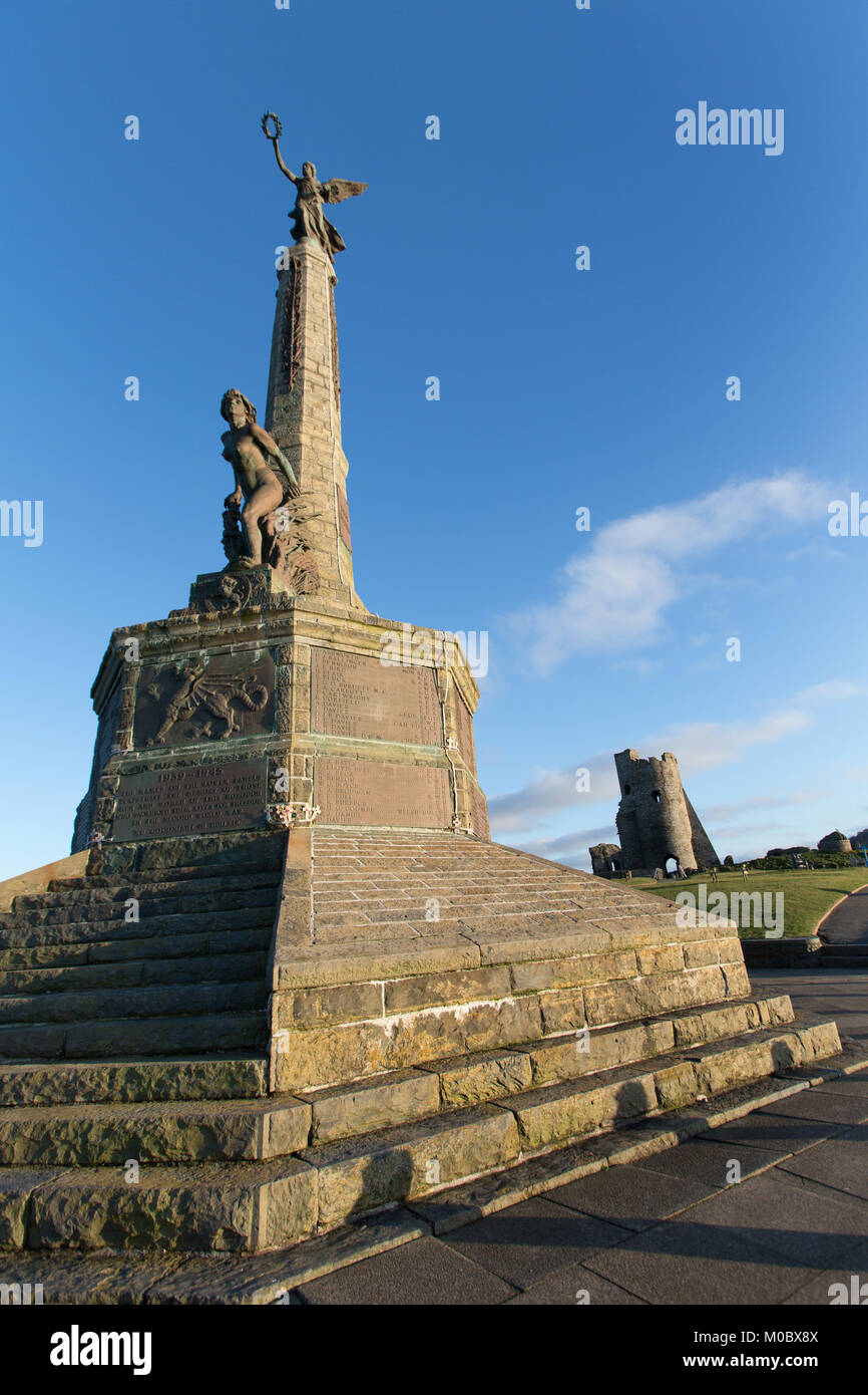 Town of Aberystwyth, Wales. Picturesque view of the Mario Rutelli ...